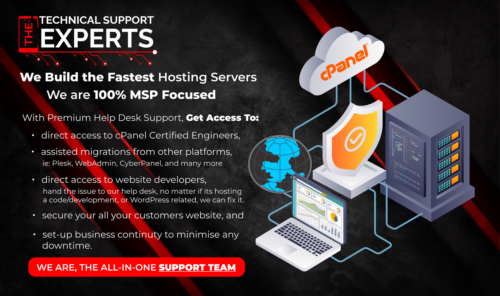 Certified cPanel Engineers | The Technical Support Experts